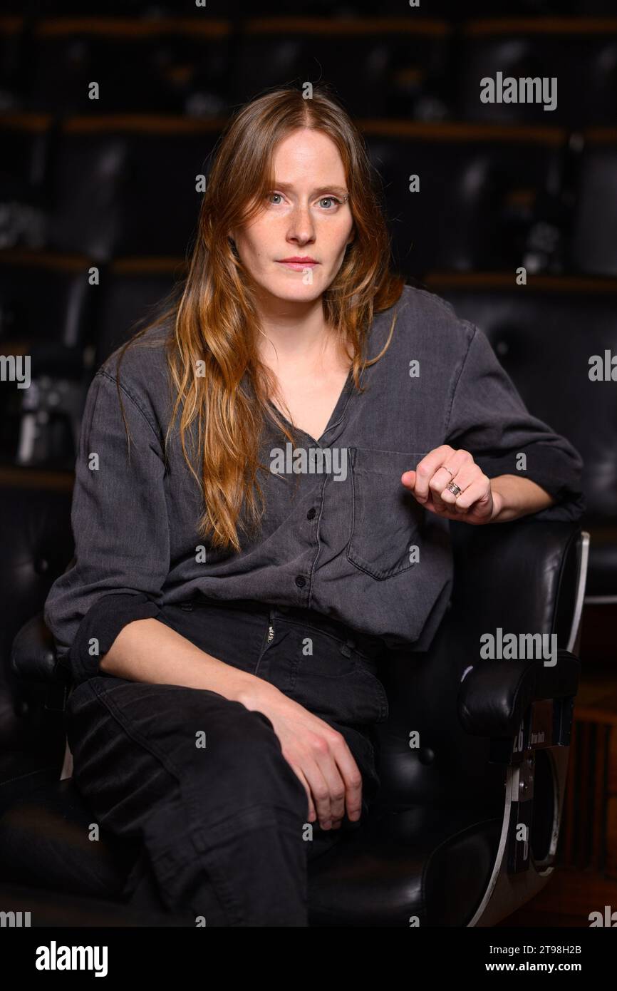 London, UK. 23 November 2023. Author Sarah Bernstein pictured during a ...