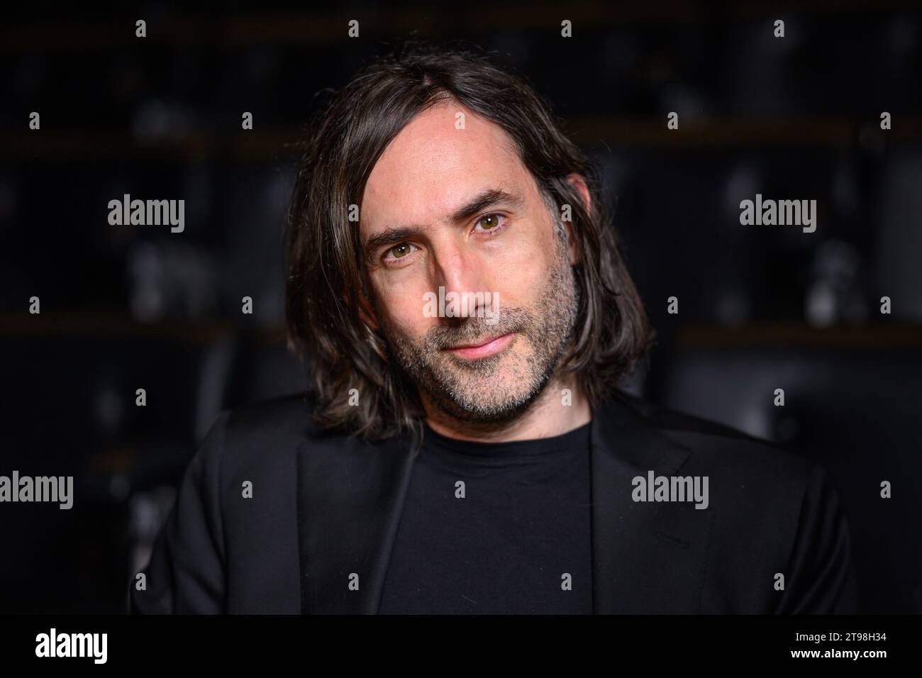 London, UK. 23 November 2023. Author Paul Lynch pictured during a ...