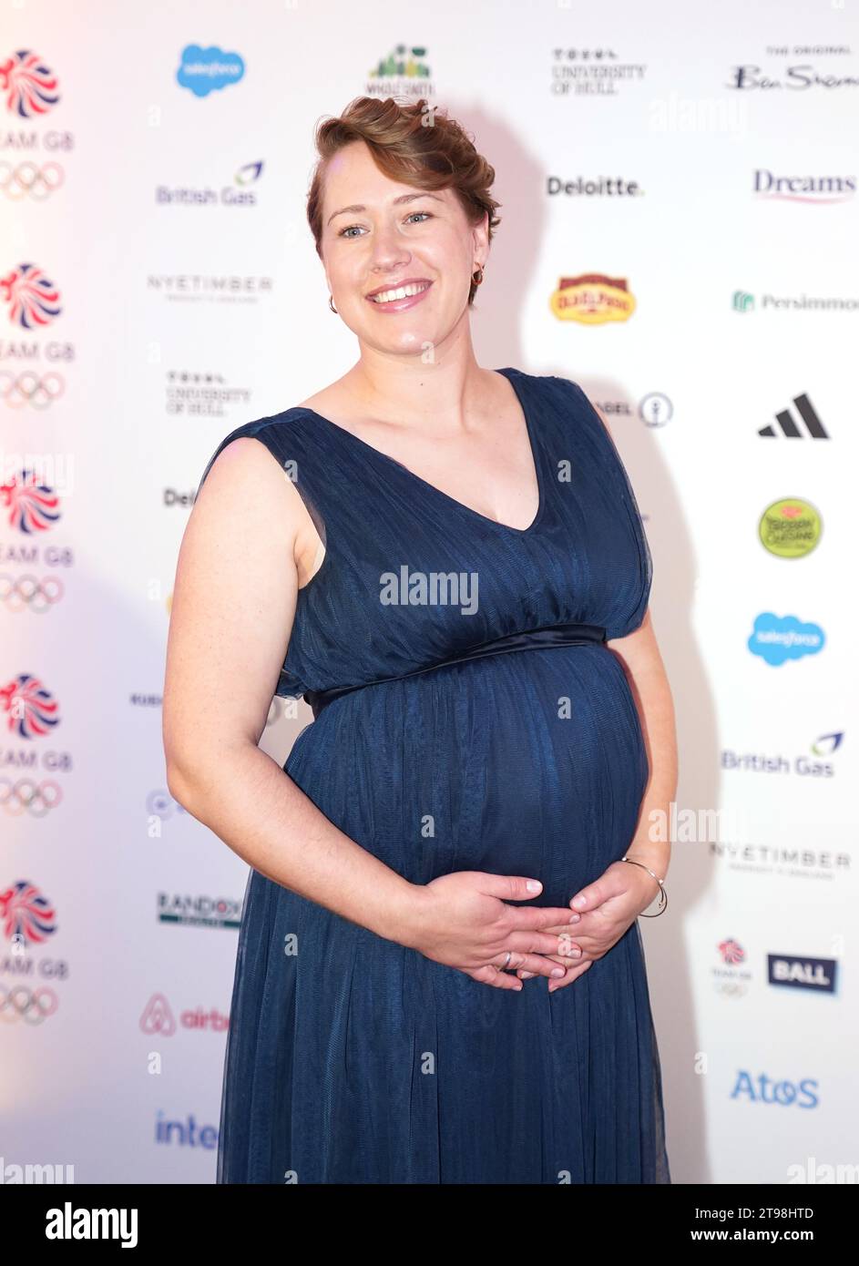 Lizzy Yarnold arrives for the 2023 Team GB Ball at The Savoy London ...