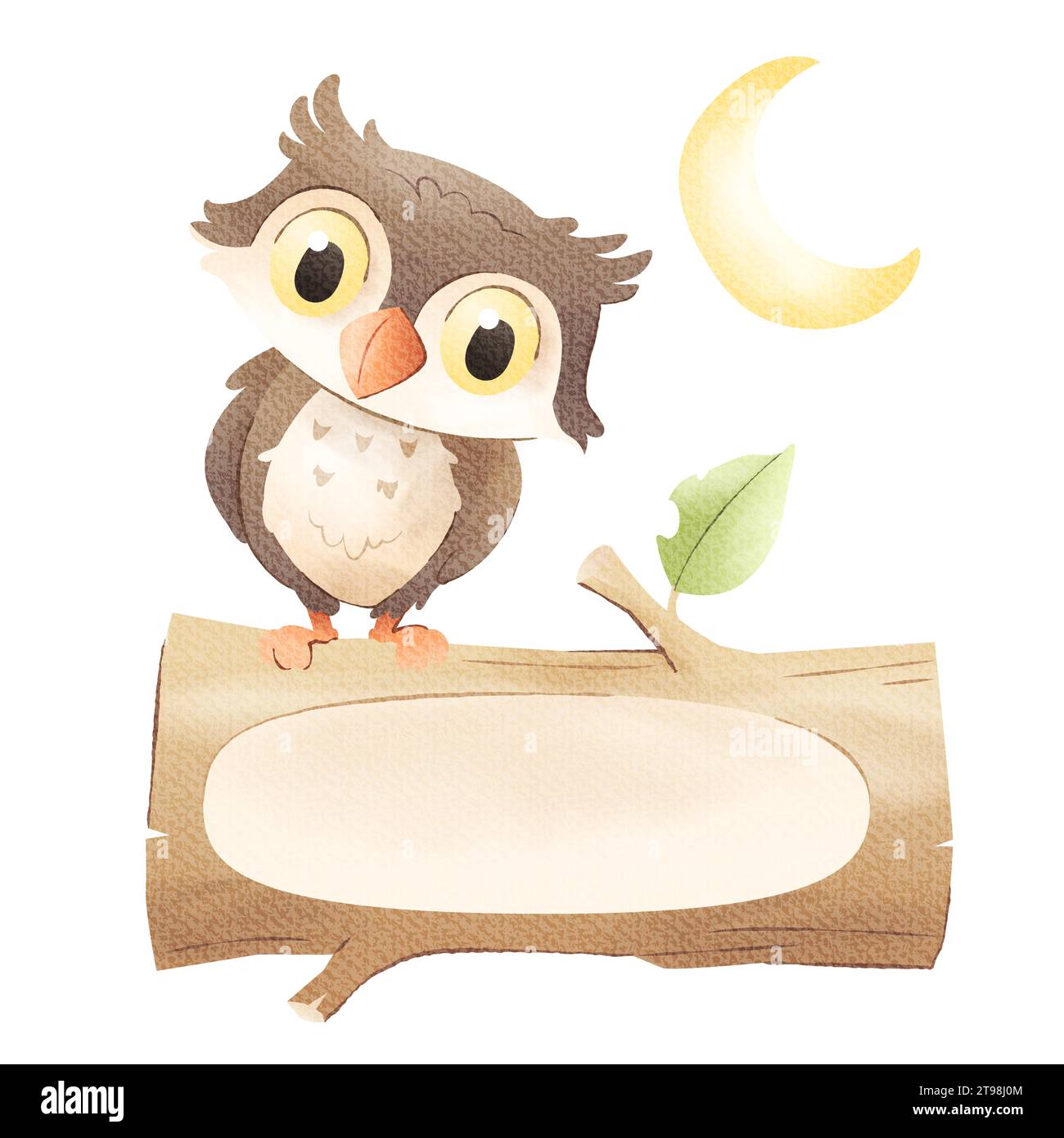 Wood log standing cartoon hi-res stock photography and images - Alamy