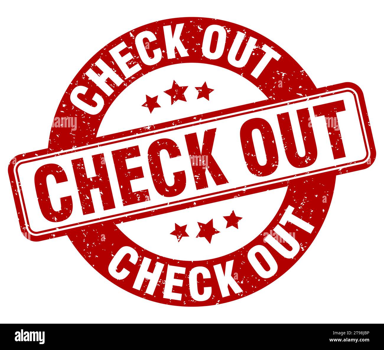 check out stamp. check out sign. round grunge label Stock Vector Image ...