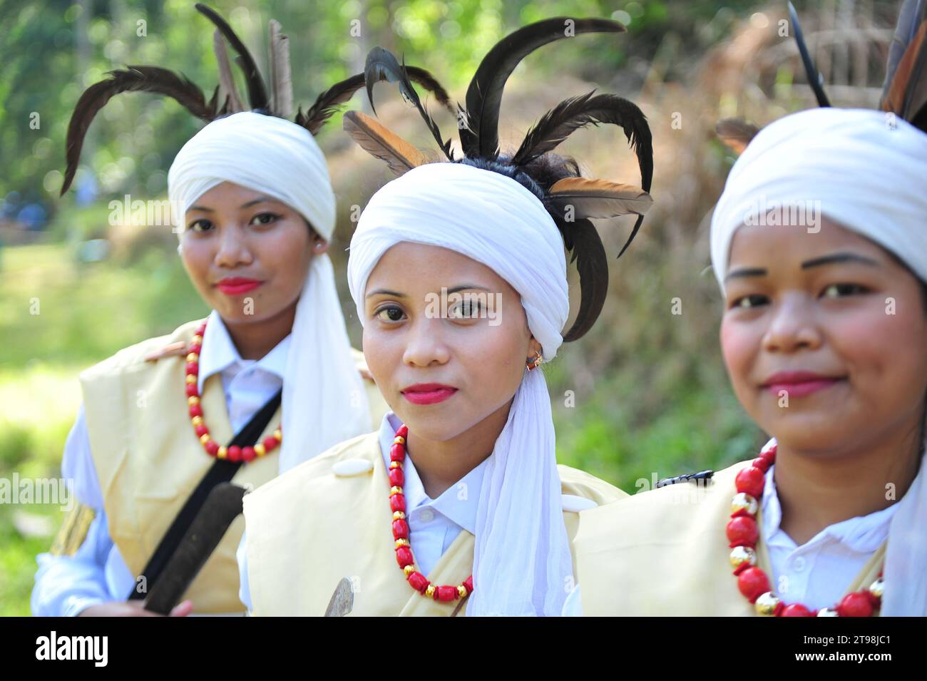 Sylhet, Bangladesh. 23rd November 2023. The Khasi Tribe dressed in ...