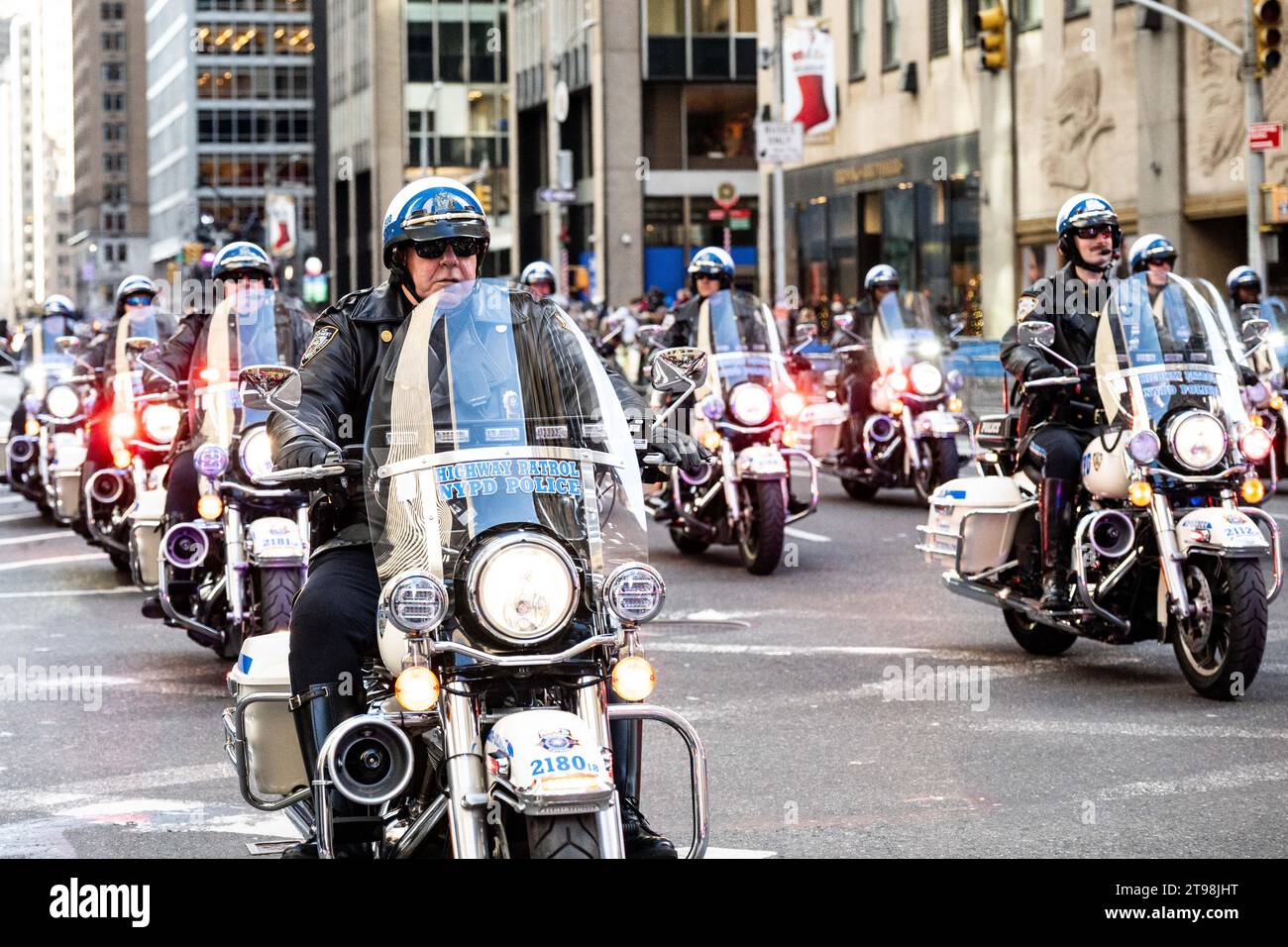 New York City, United States. 23rd Nov, 2023. New York City Police ...