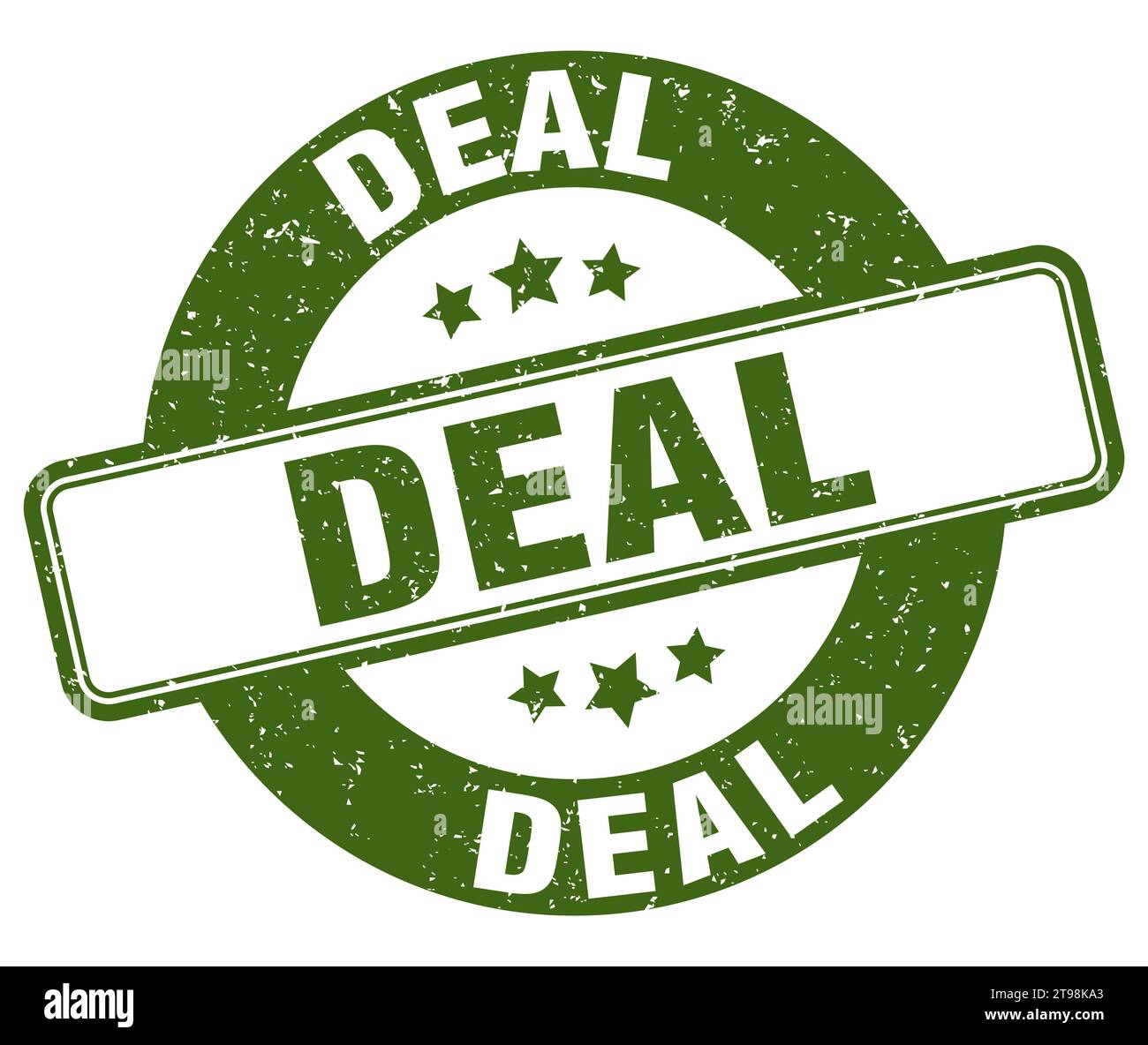 deal stamp. deal sign. round grunge label Stock Vector Image & Art - Alamy