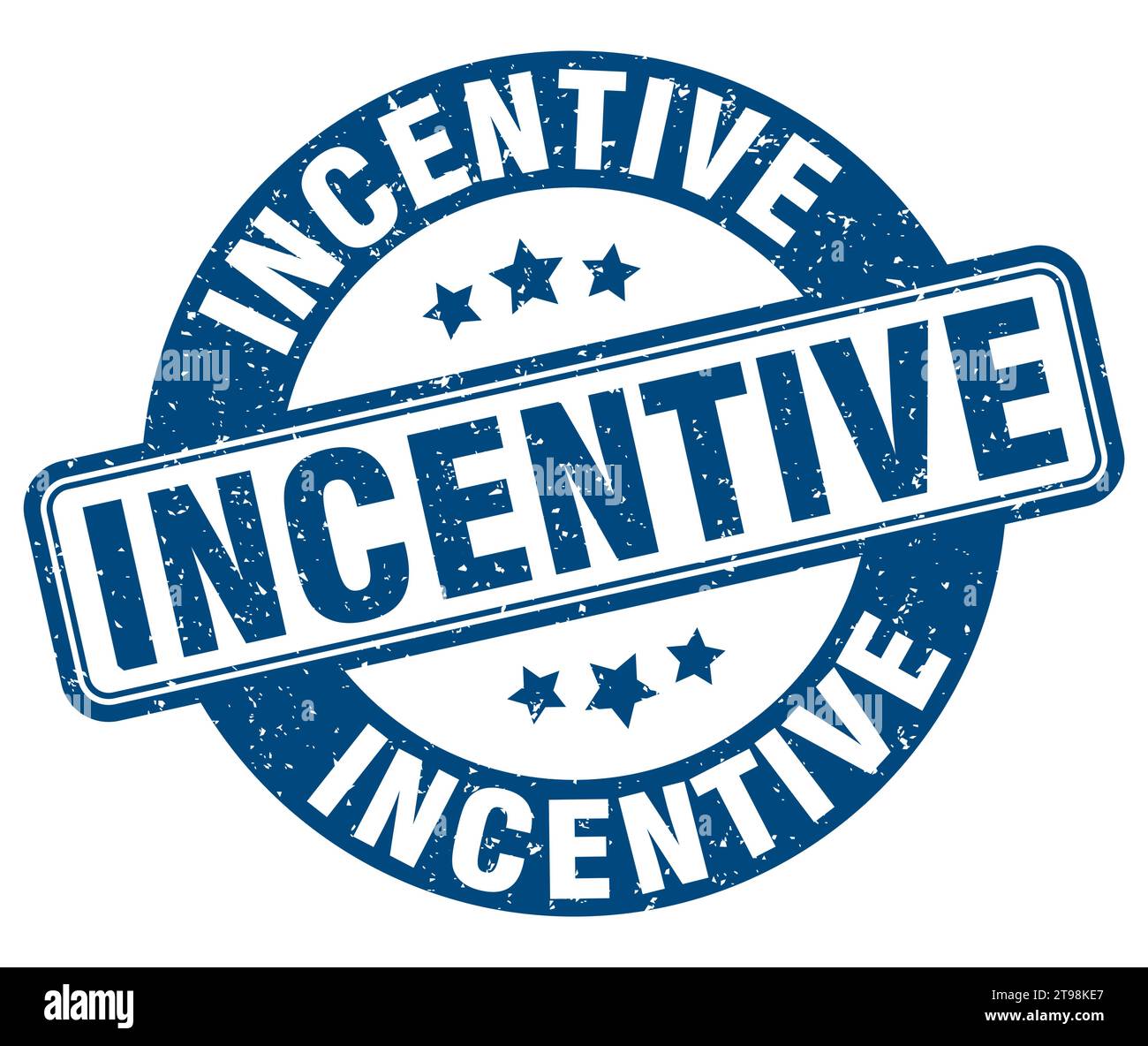 incentive stamp. incentive sign. round grunge label Stock Vector Image ...