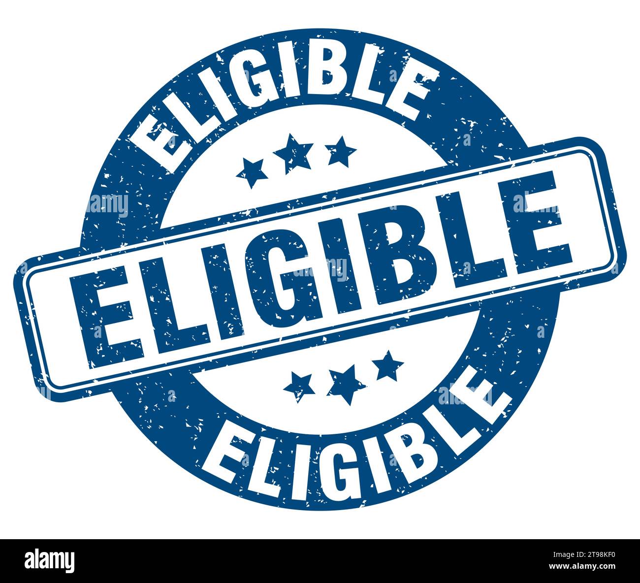 Eligible stamp Stock Vector Images - Alamy