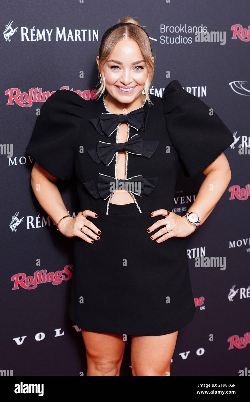 Alice Liveing attending the inaugural Rolling Stone UK Awards at the ...