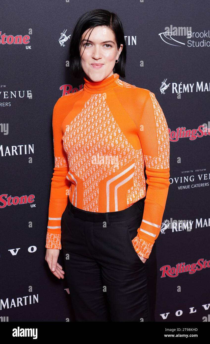 Romy attending the inaugural Rolling Stone UK Awards at the Roundhouse ...