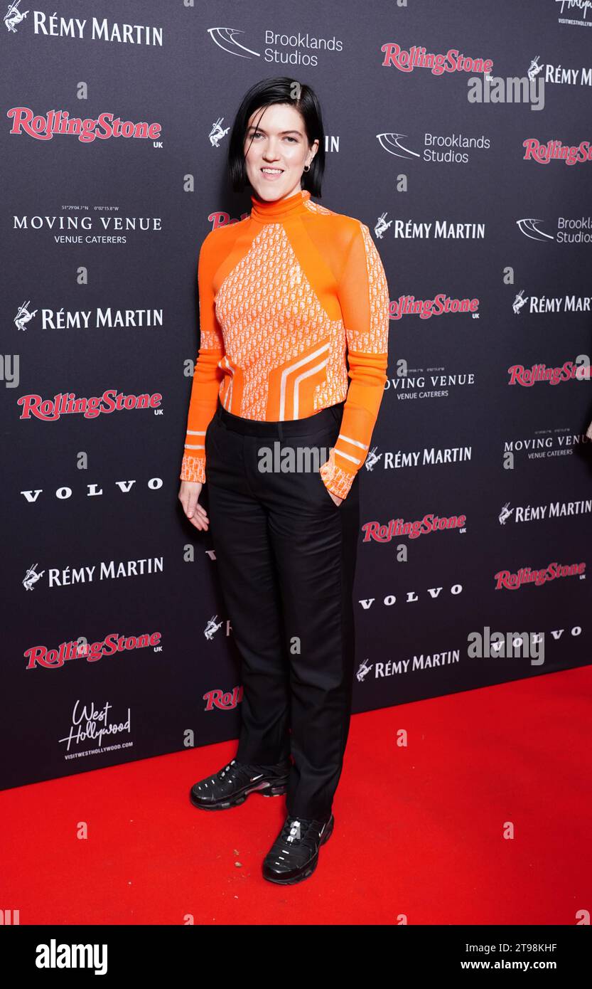 Romy attending the inaugural Rolling Stone UK Awards at the Roundhouse ...