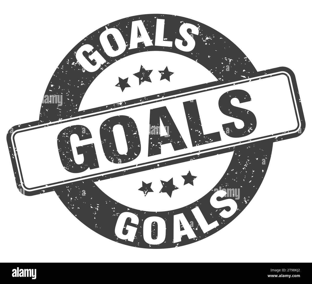 Goals stamp Black and White Stock Photos & Images - Alamy