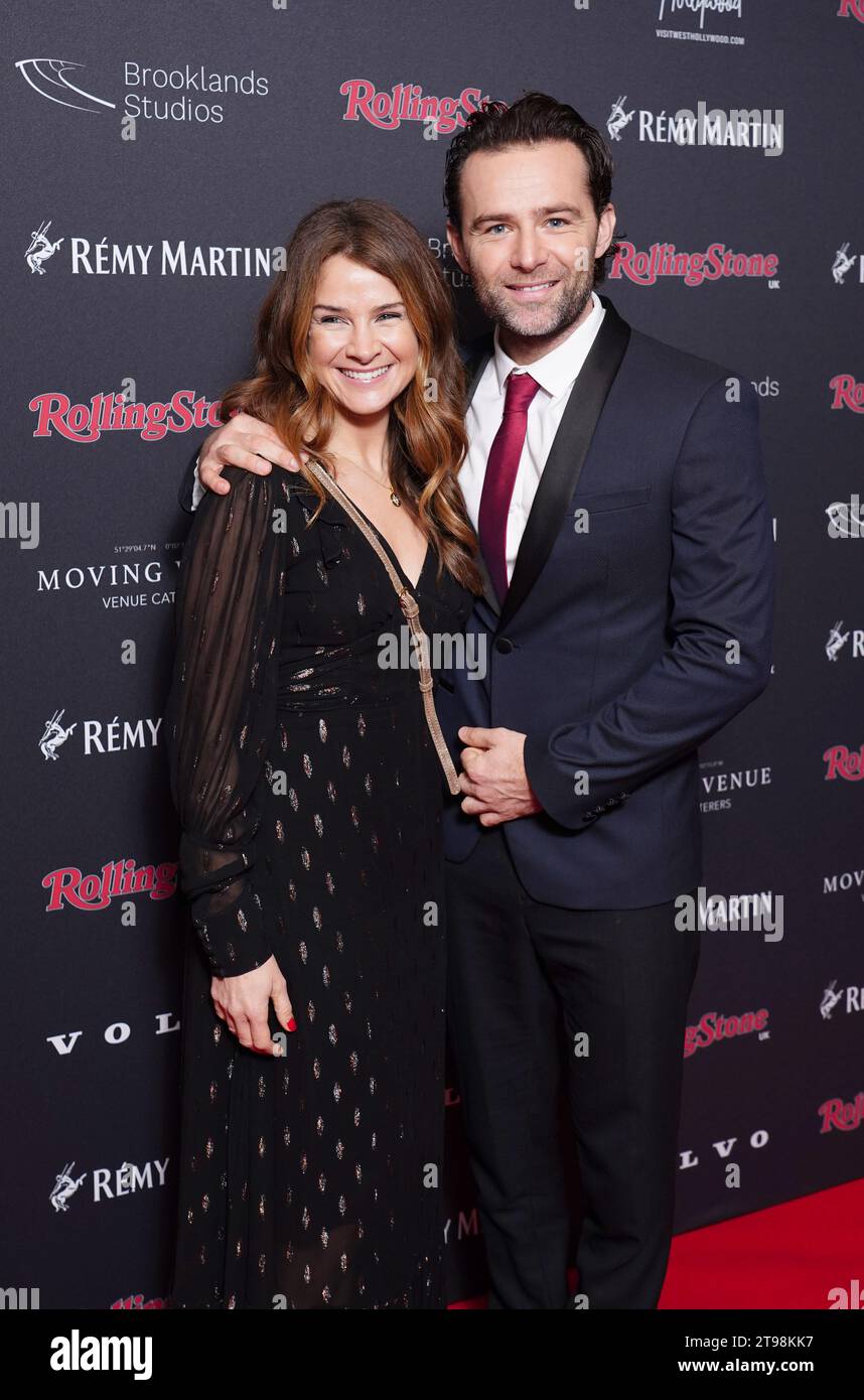 Harry Judd and his wife Izzy attending the inaugural Rolling Stone UK ...
