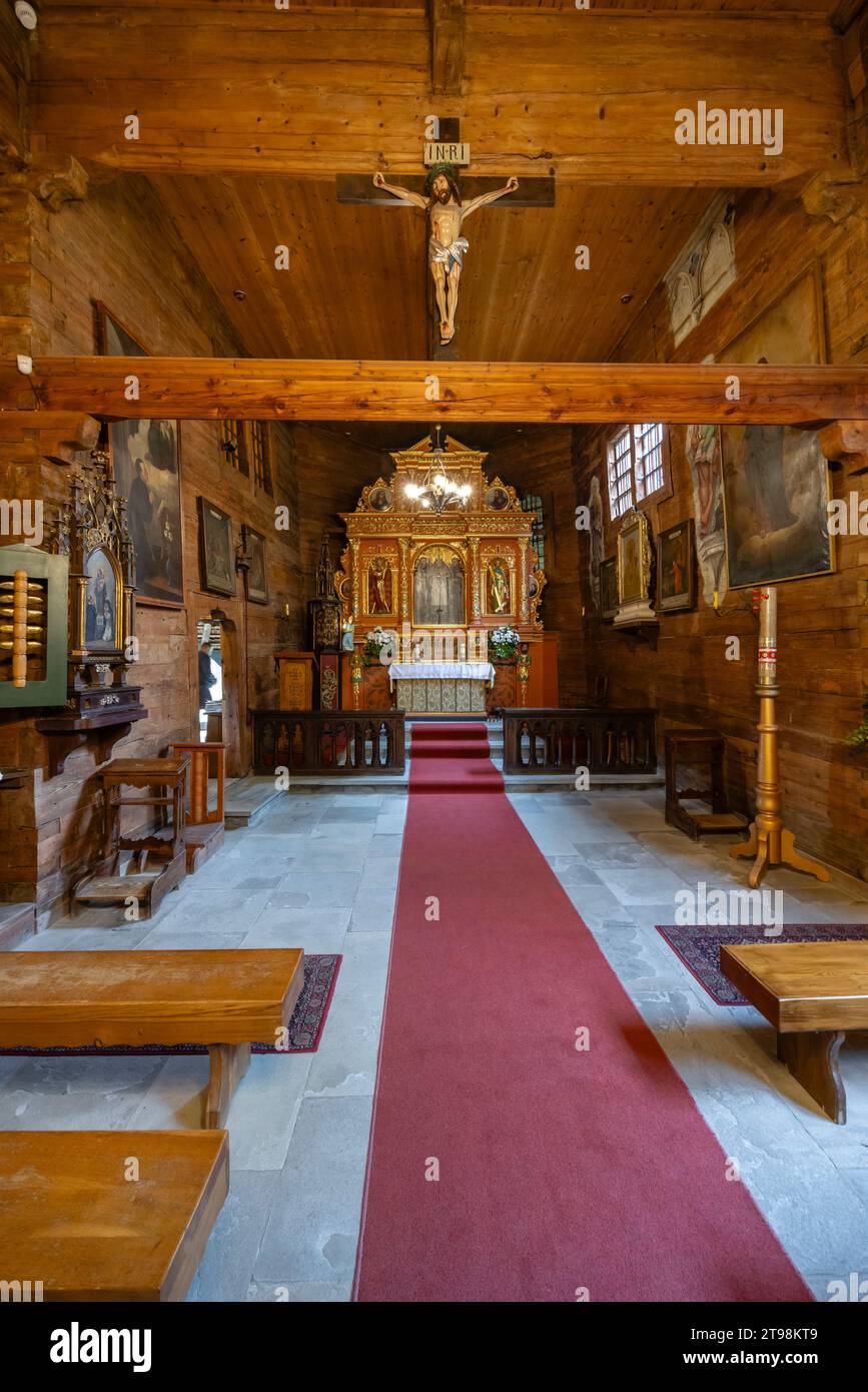 Saints Philip and James Church, Sekowa Stock Photo - Alamy