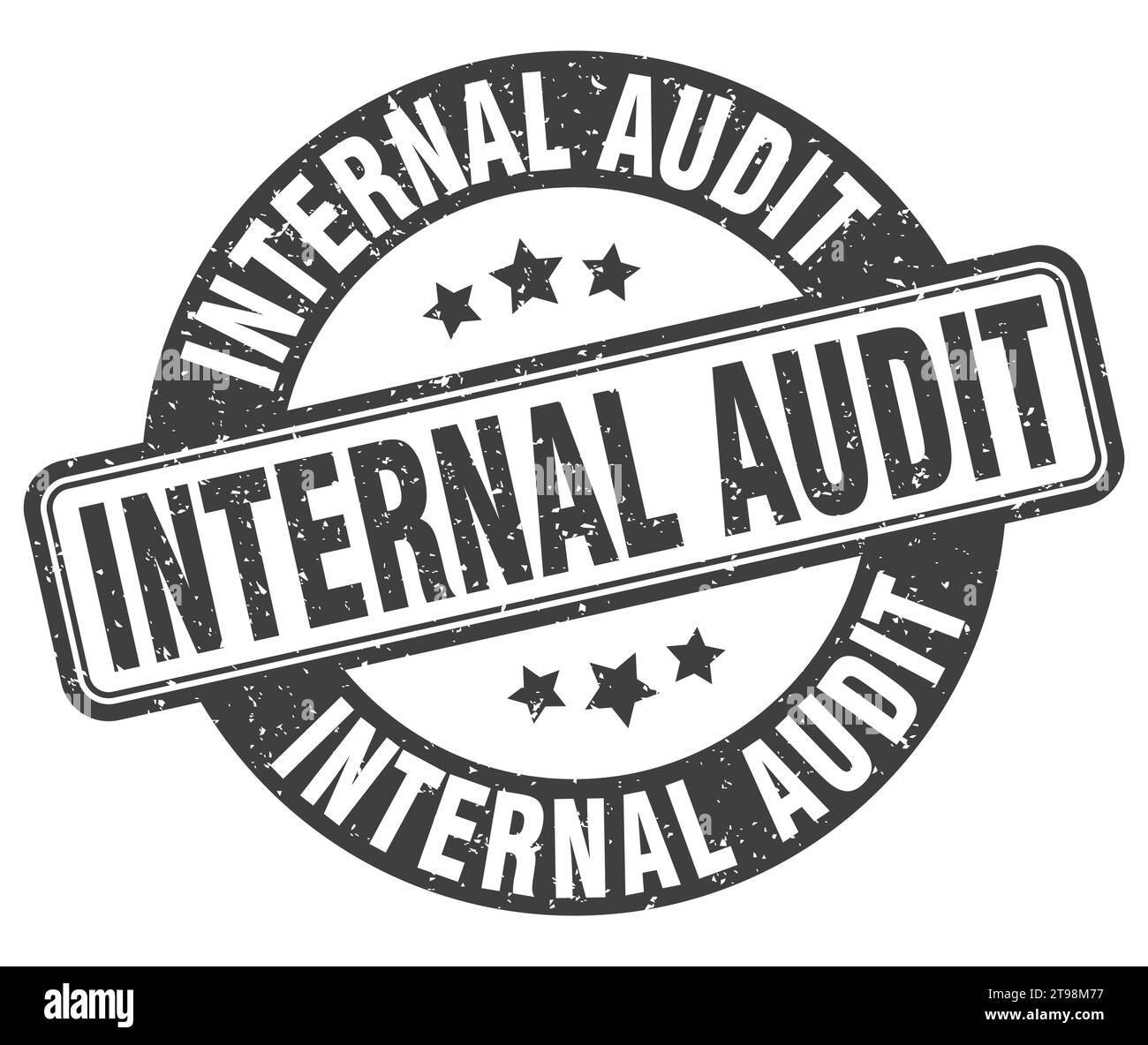 internal audit stamp. internal audit sign. round grunge label Stock ...