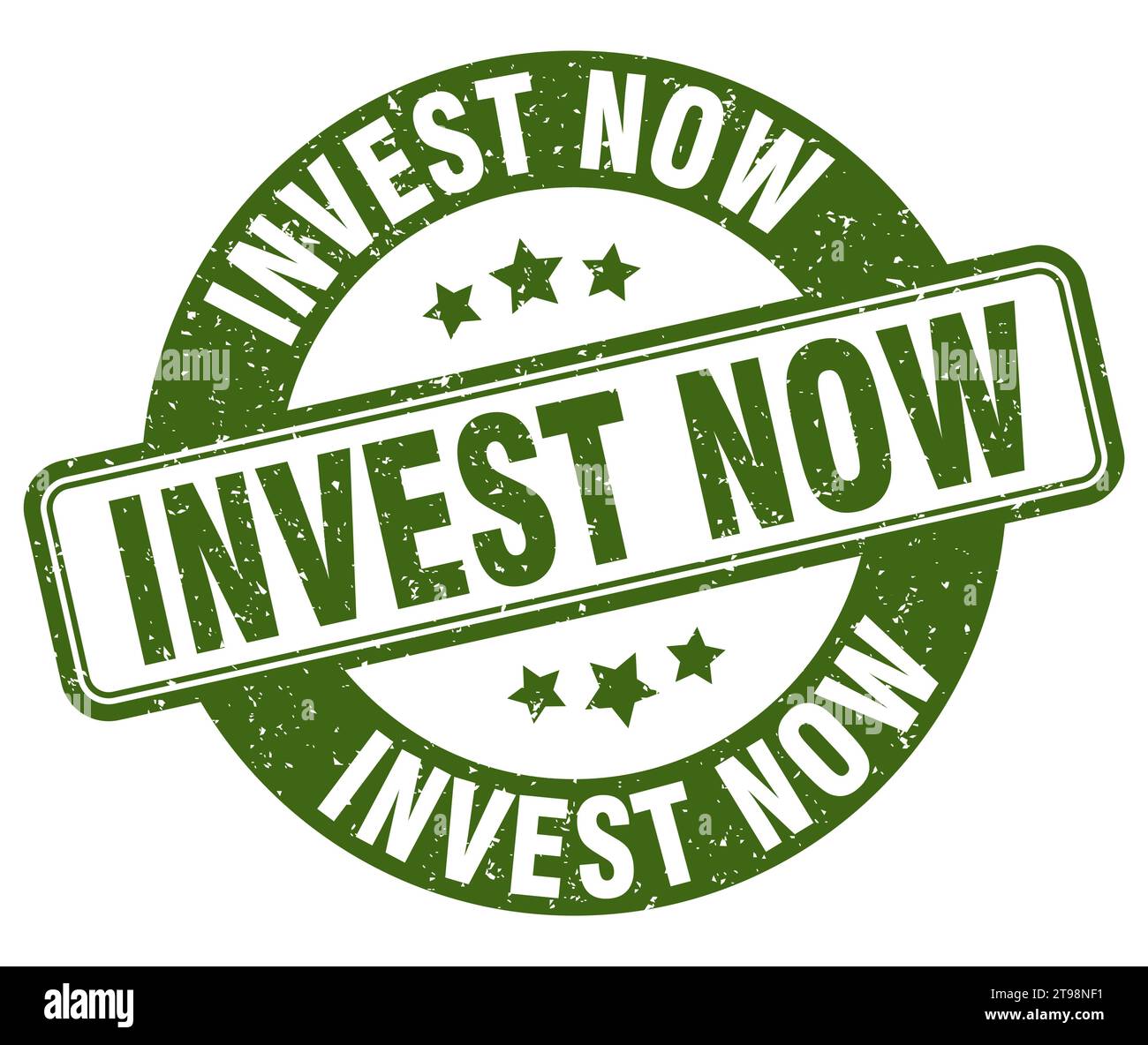 invest now stamp. invest now sign. round grunge label Stock Vector ...
