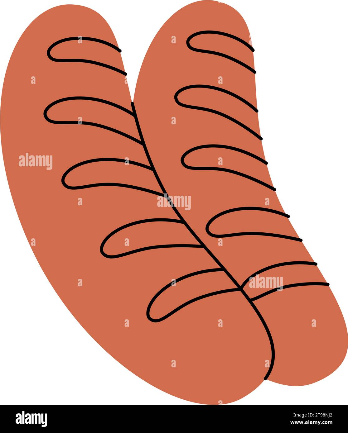 German fried sausages. Beer pub product. Brewing process, brewery ...