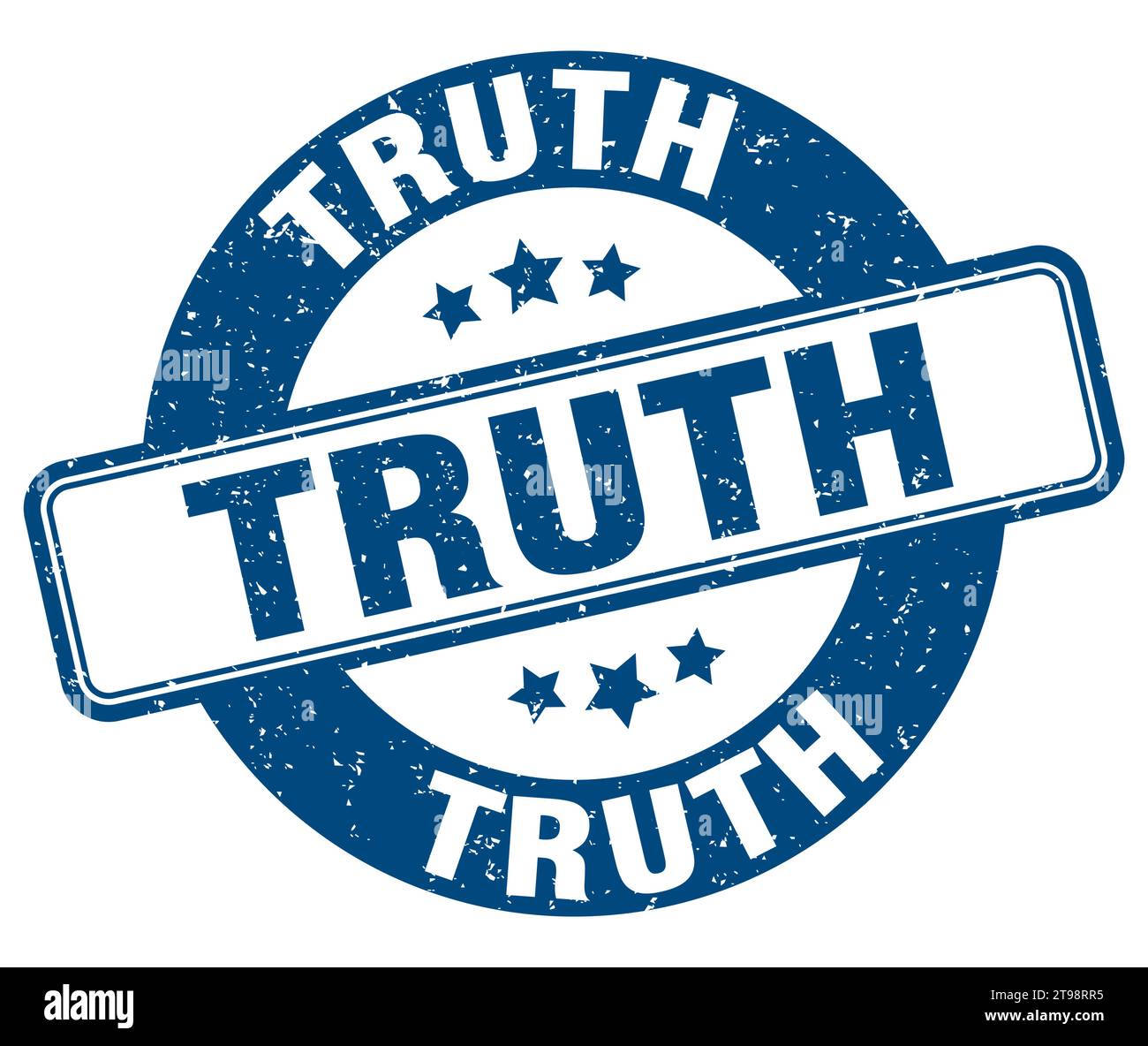 truth stamp. truth sign. round grunge label Stock Vector Image & Art ...