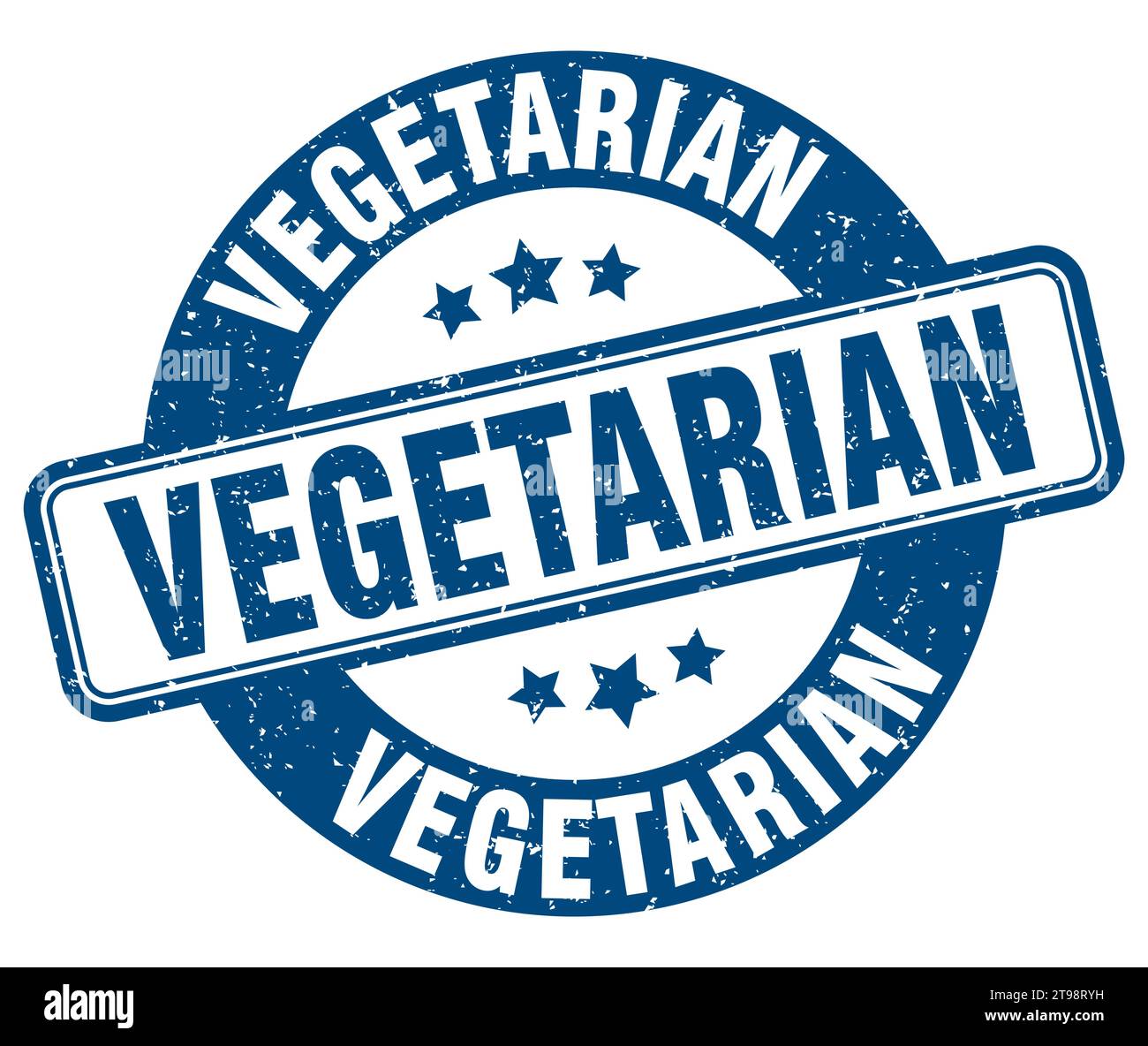 vegetarian stamp. vegetarian sign. round grunge label Stock Vector ...