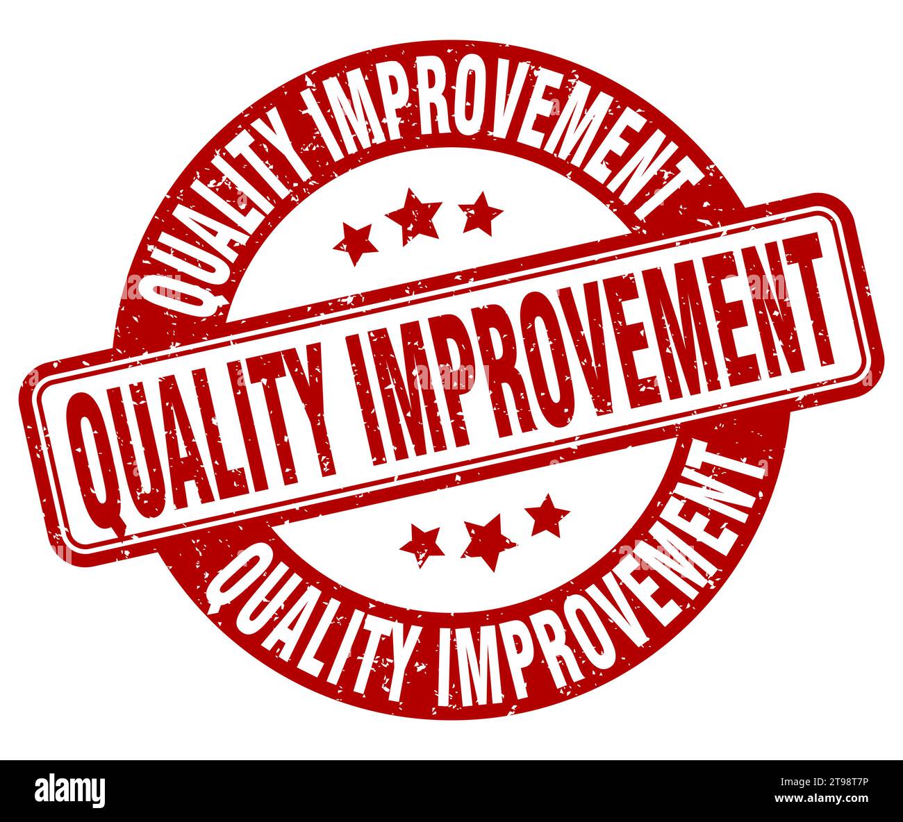 quality improvement stamp. quality improvement sign. round grunge label ...