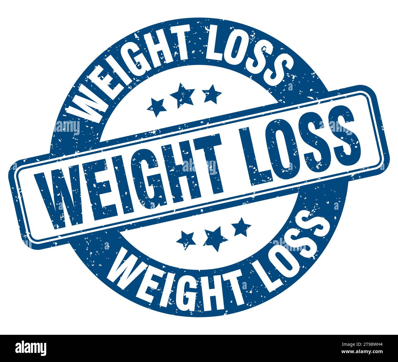 weight loss stamp. weight loss sign. round grunge label Stock Vector ...