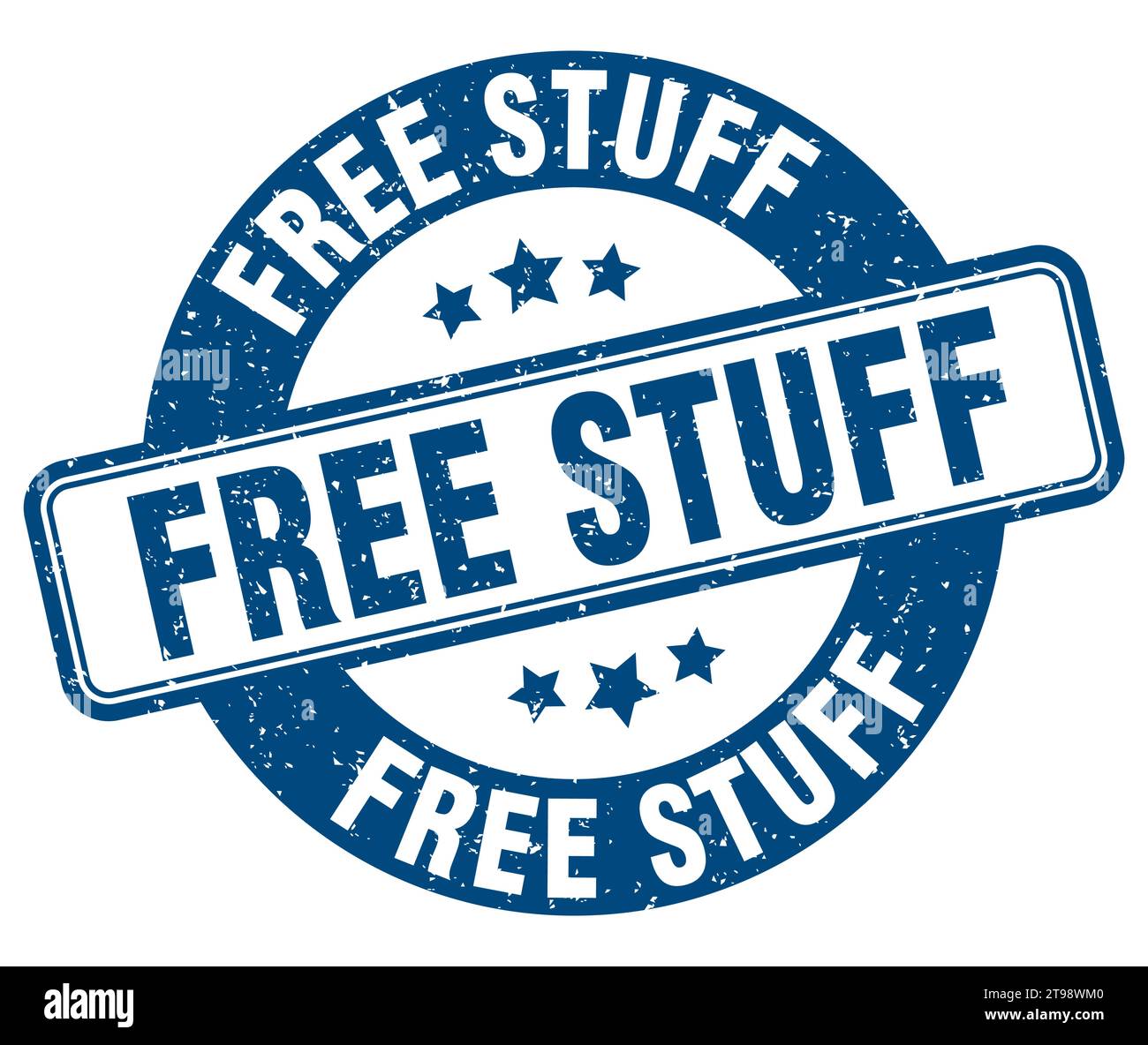 free stuff stamp. free stuff sign. round grunge label Stock Vector ...
