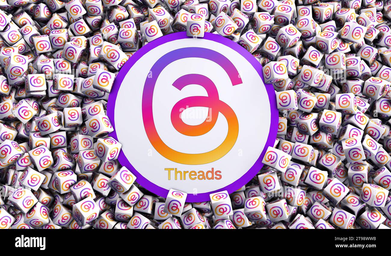 Facebook twitter instagram socialmedia social media hi-res stock ...