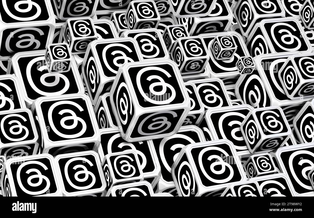 Facebook twitter instagram socialmedia social media hi-res stock ...