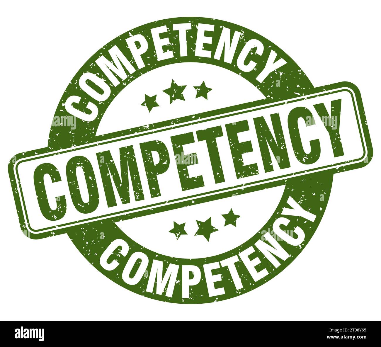 competency stamp. competency sign. round grunge label Stock Vector Image & Art - Alamy