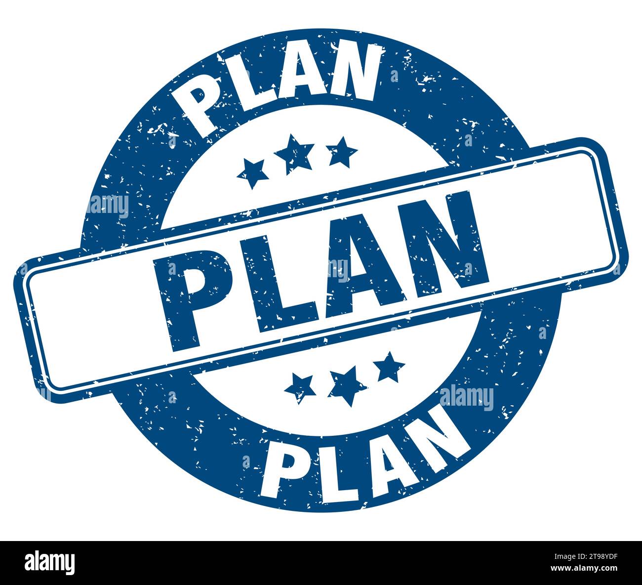 plan stamp. plan sign. round grunge label Stock Vector Image & Art - Alamy