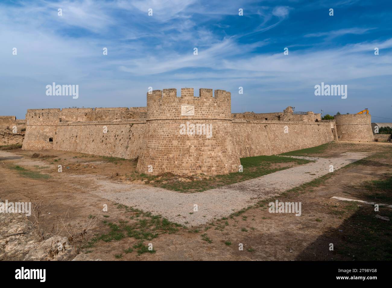 Othello Castle, Famagusta (Gazimagusa in Turkish), North Cyprus Stock ...