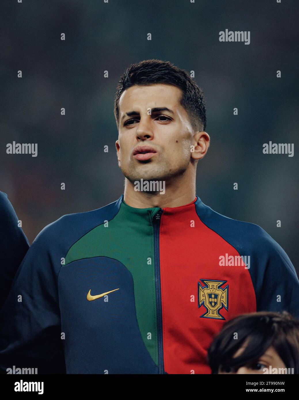Joao Cancelo during UEFA Euro 2024 qualifying game between national ...