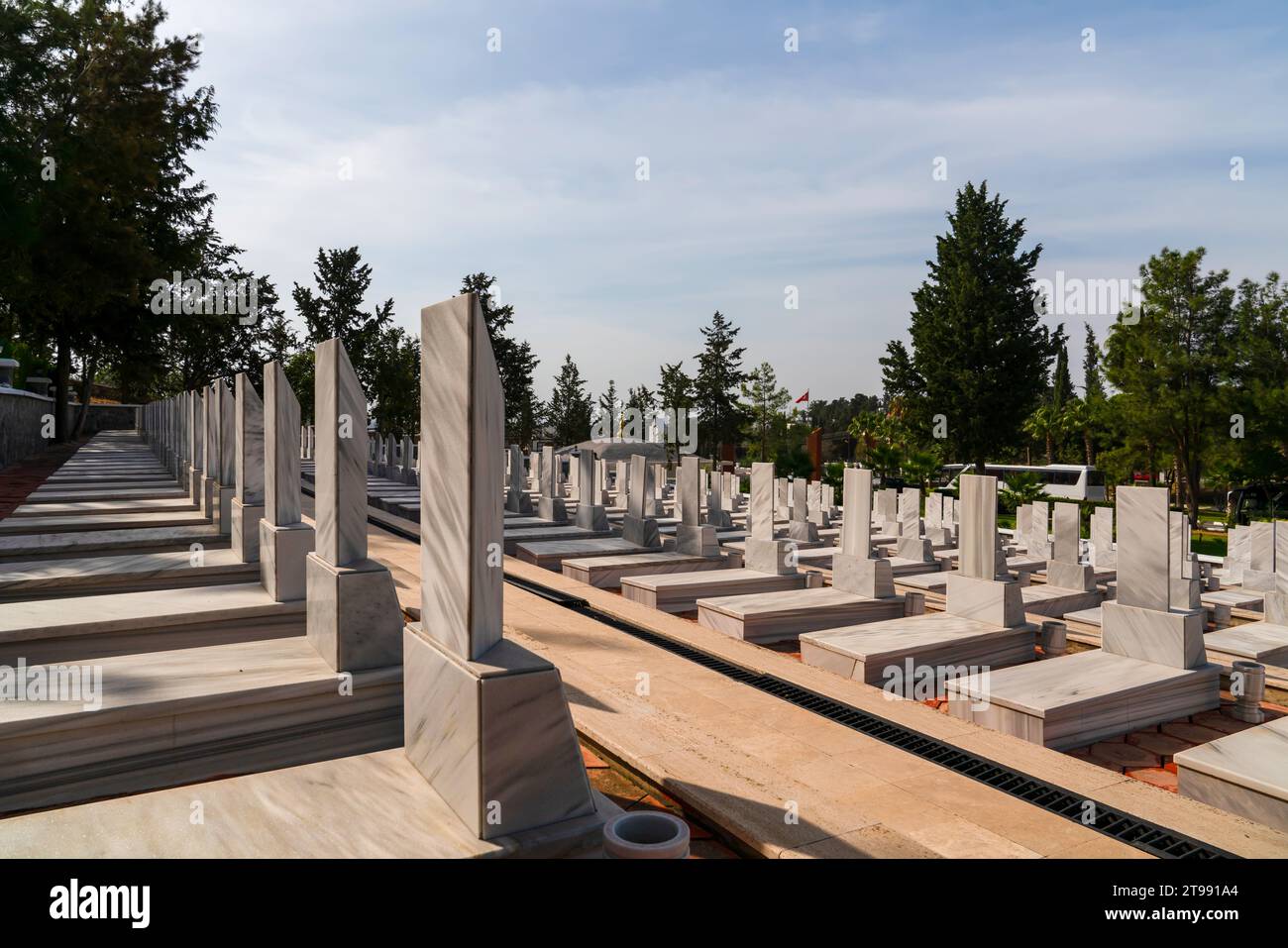 Bogaz Military Cemetery (Turkish: Boğaz Şehitliği), Bogazkoy, Kyrenia ...