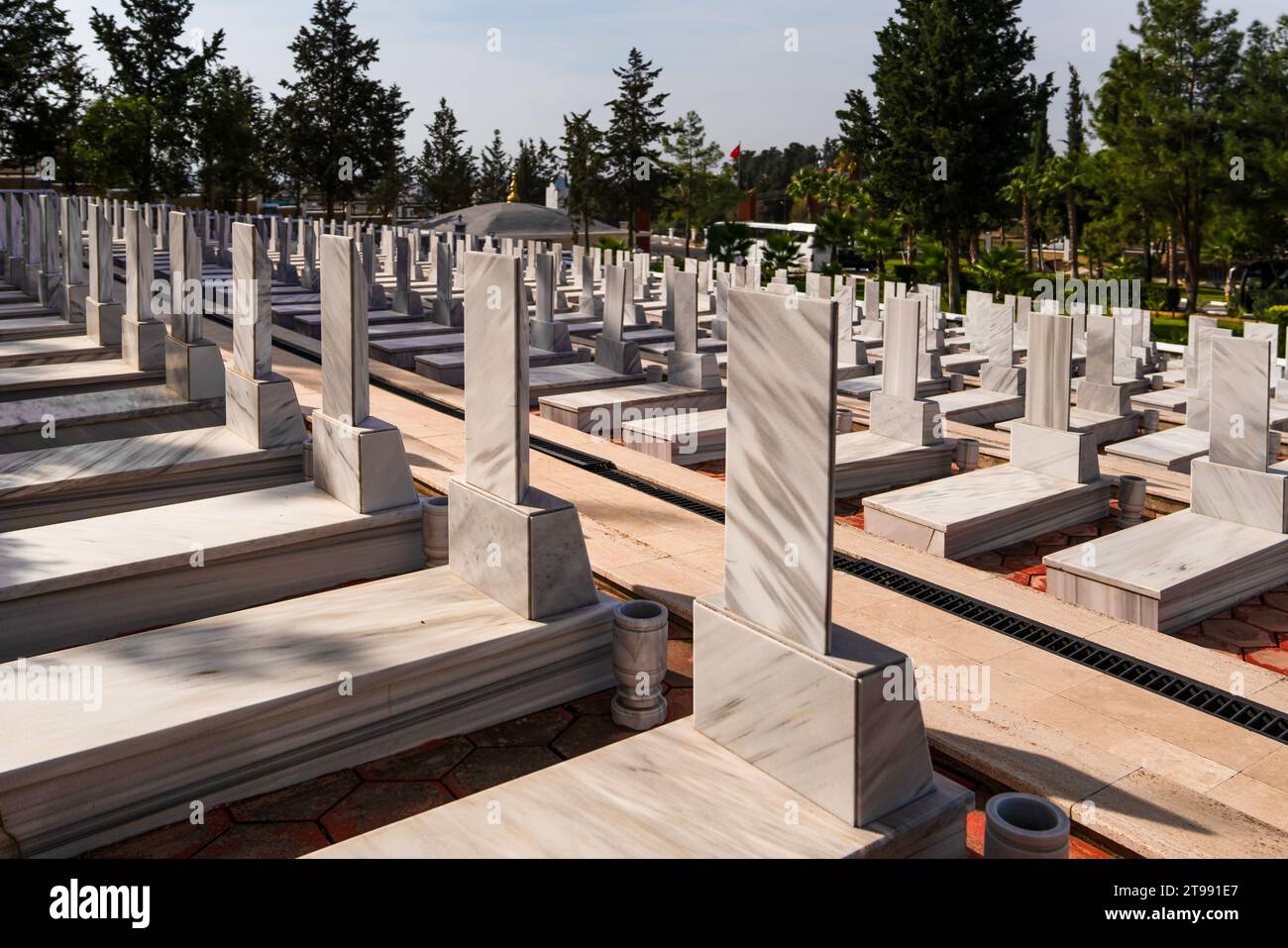 Bogaz Military Cemetery (Turkish: Boğaz Şehitliği), Bogazkoy, Kyrenia ...