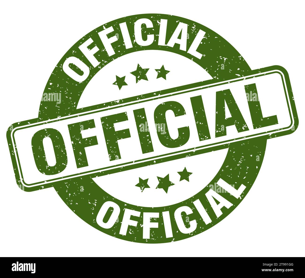 official stamp. official sign. round grunge label Stock Vector Image ...