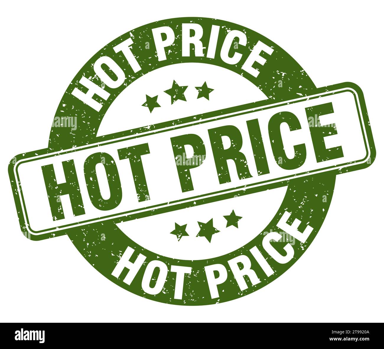 hot price stamp. hot price sign. round grunge label Stock Vector Image ...