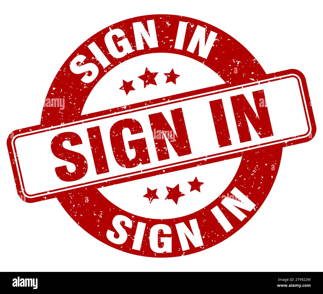 sign in stamp. sign in sign. round grunge label Stock Vector Image ...