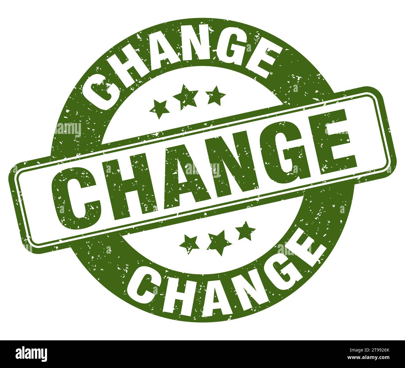 change stamp. change sign. round grunge label Stock Vector Image & Art ...