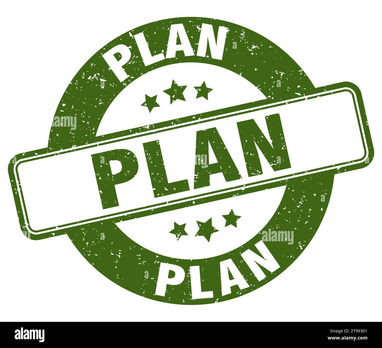 plan stamp. plan sign. round grunge label Stock Vector Image & Art - Alamy