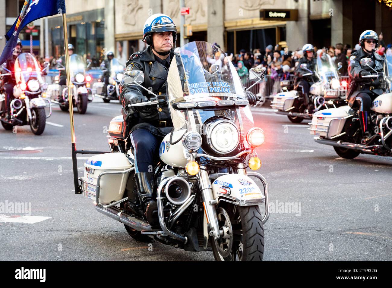New York, United States. 23rd Nov, 2023. New York City Police (NYPD ...