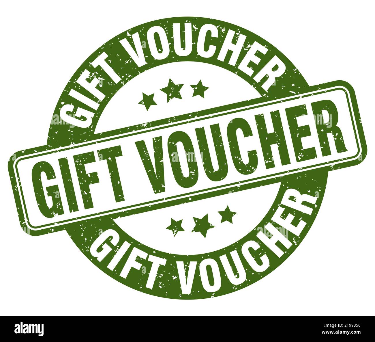 gift voucher stamp. gift voucher sign. round grunge label Stock Vector ...