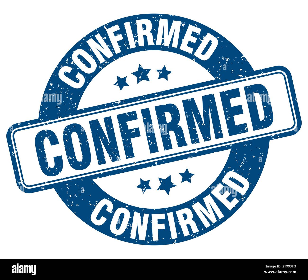 confirmed stamp. confirmed sign. round grunge label Stock Vector Image ...
