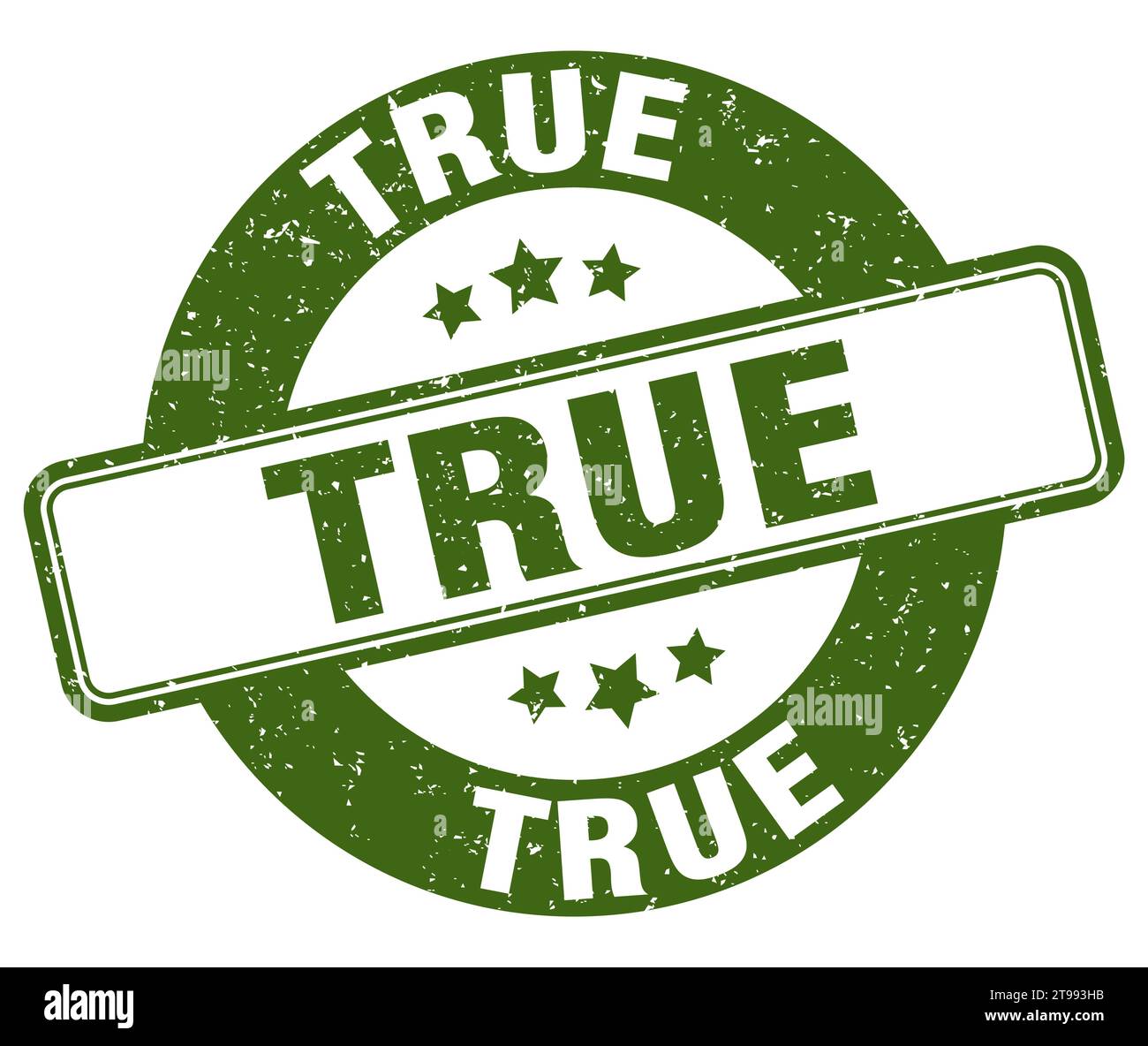 true stamp. true sign. round grunge label Stock Vector Image & Art - Alamy