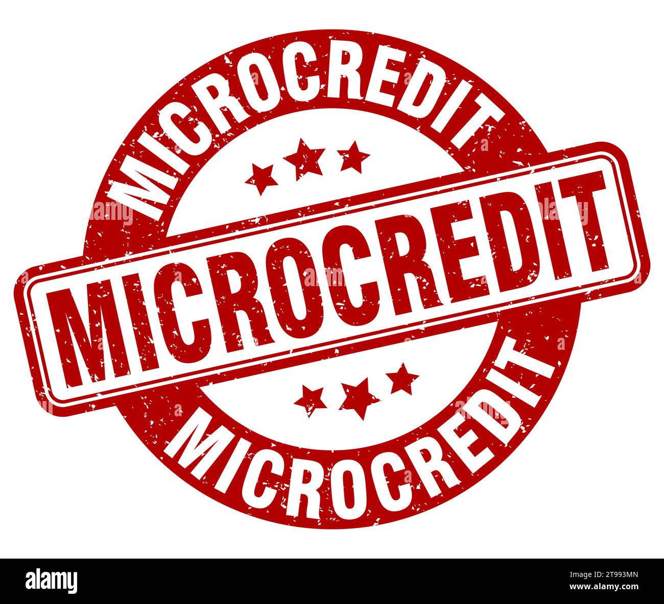 microcredit stamp. microcredit sign. round grunge label Stock Vector ...