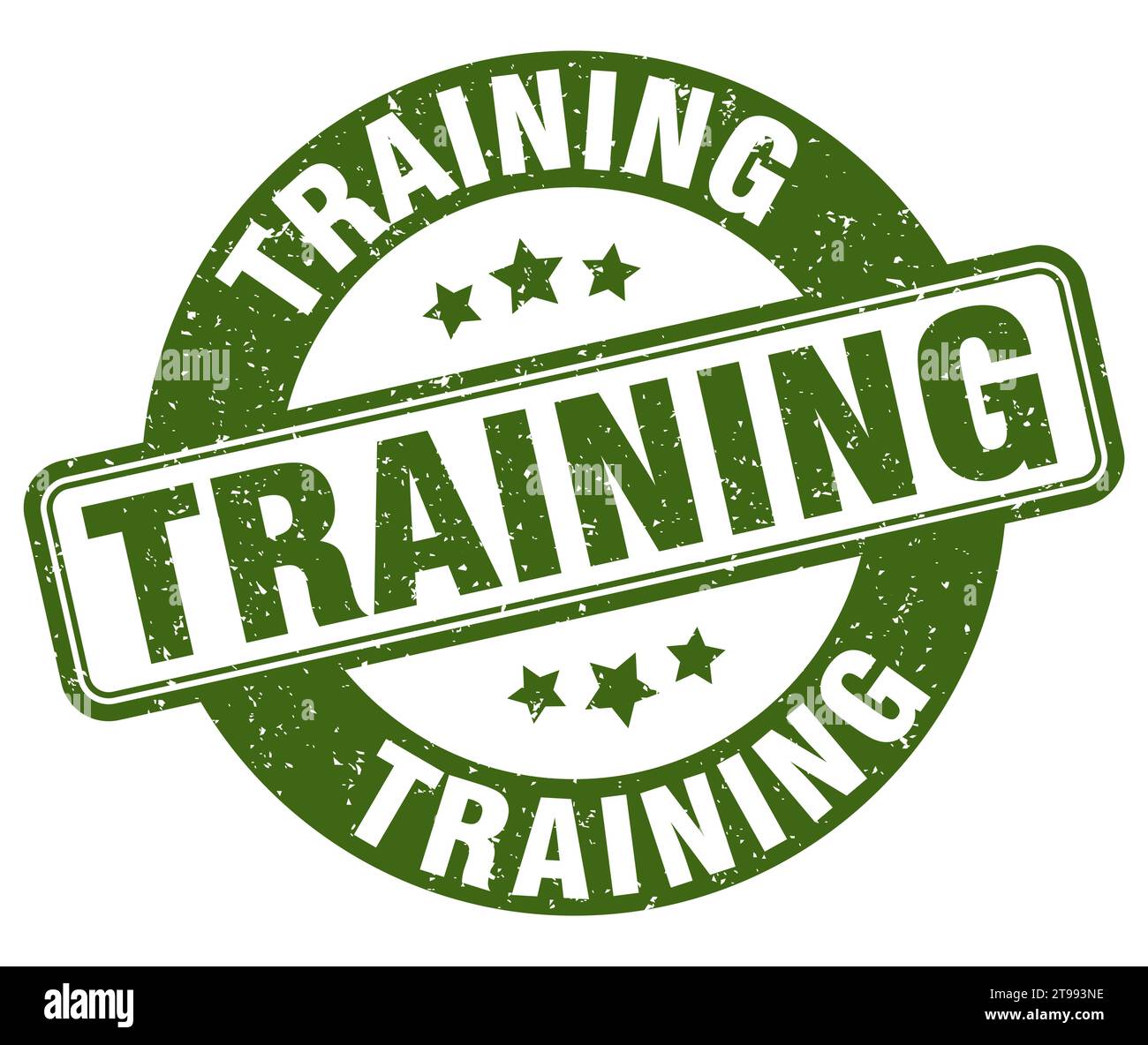 training stamp. training sign. round grunge label Stock Vector Image ...