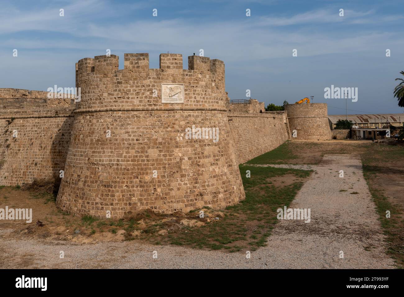 Othello Castle, Famagusta (Gazimagusa in Turkish), North Cyprus Stock ...