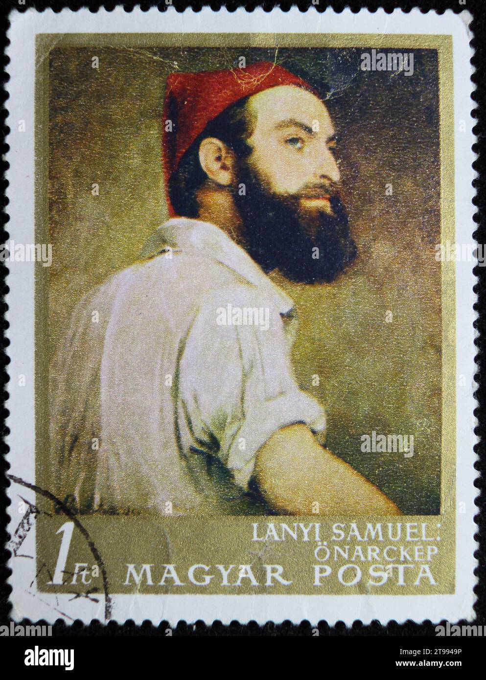 ISTANBUL, TURKEY - DECEMBER 26, 2020: Hungarian stamp shows Samuel ...