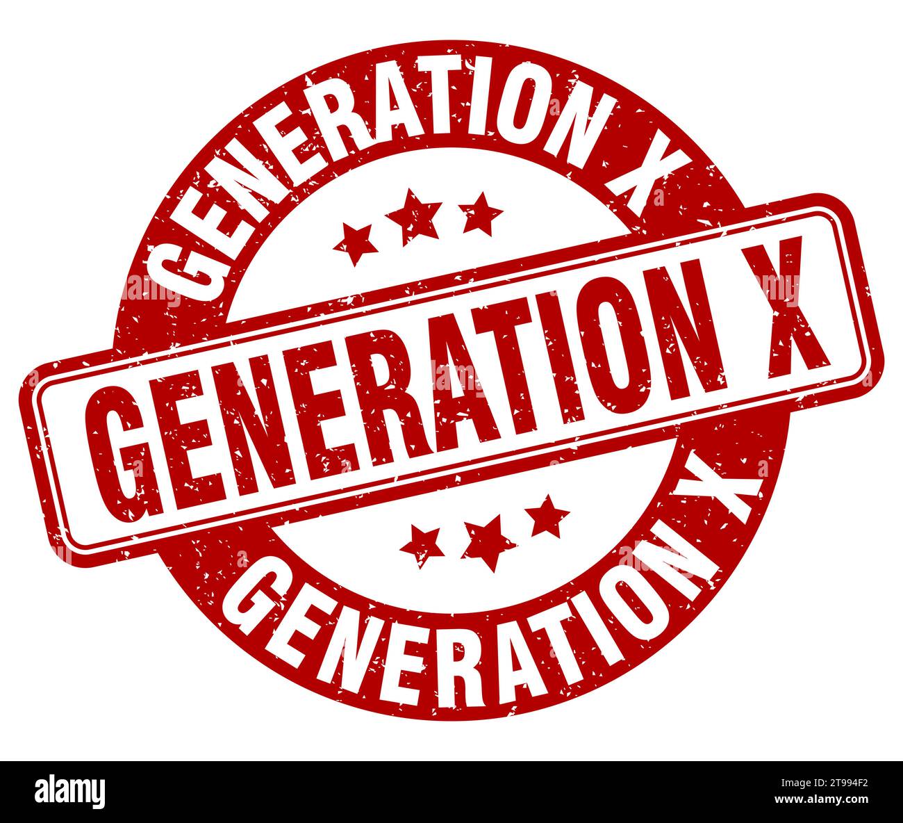 generation x stamp. generation x sign. round grunge label Stock Vector ...