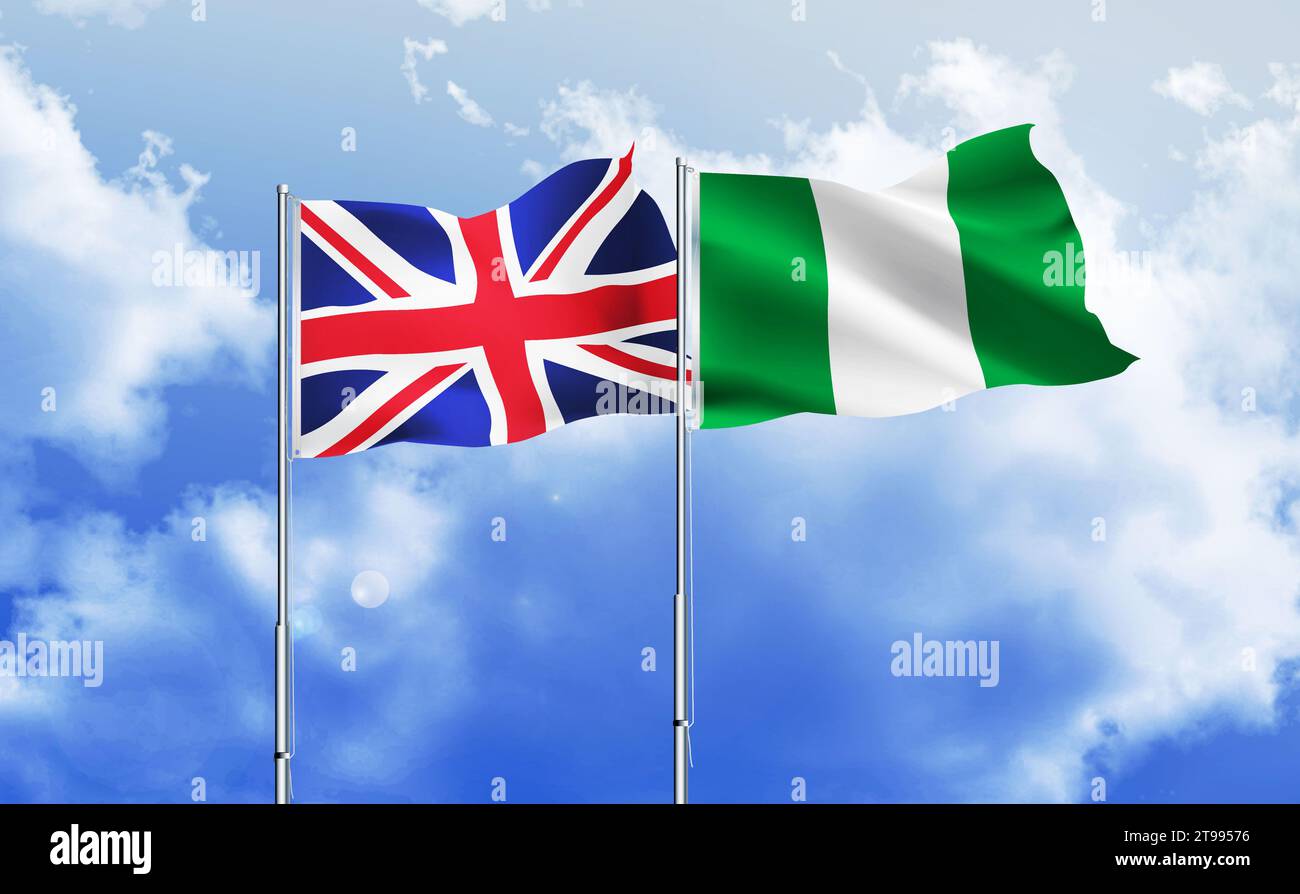 Flag of british nigeria hi-res stock photography and images - Alamy
