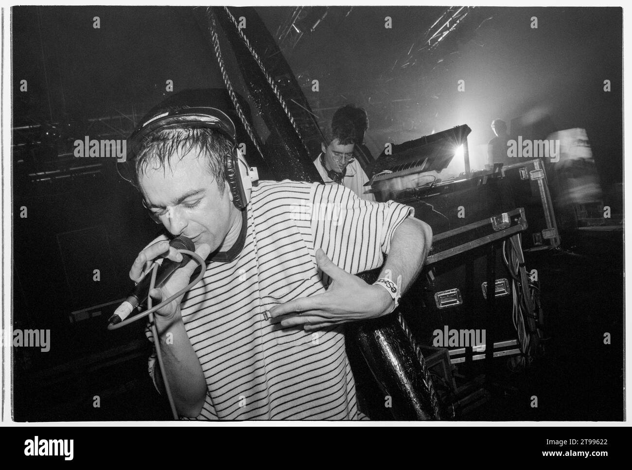 Underworld band 1996 Black and White Stock Photos & Images - Alamy