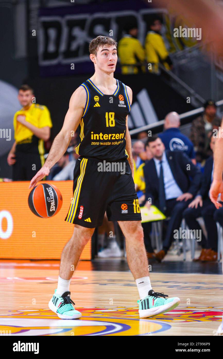 Madrid, Spain. 23rd Nov, 2023. 23th November 2023; Wizink Center ...