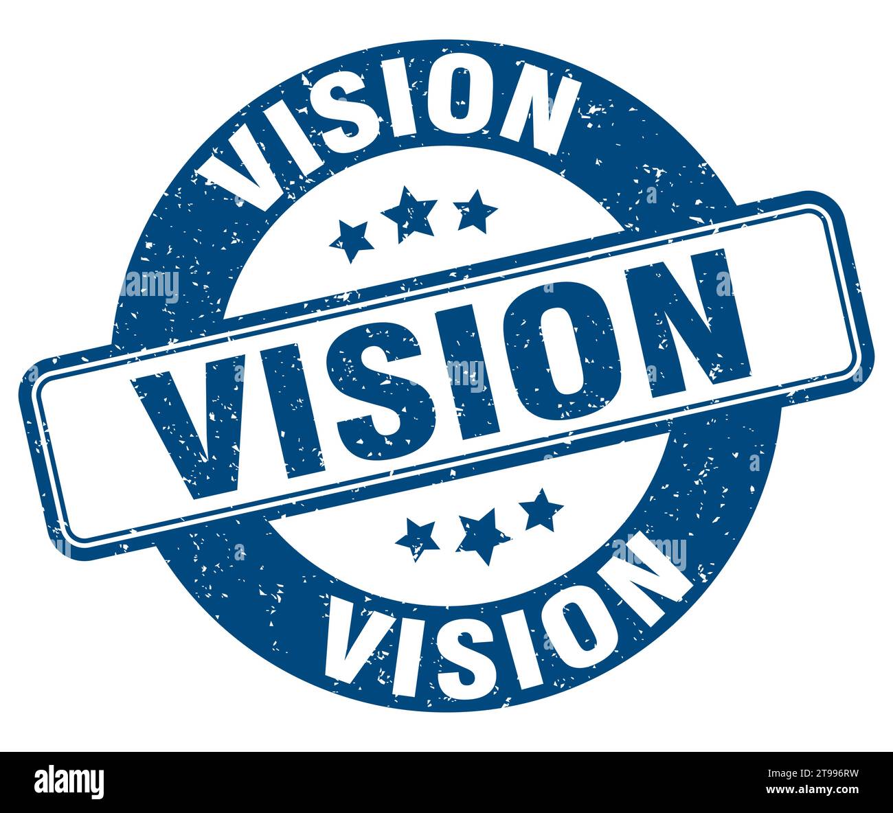 vision stamp. vision sign. round grunge label Stock Vector Image & Art ...